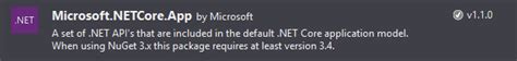 Net Core Visual Studio Microsoft Netcore App