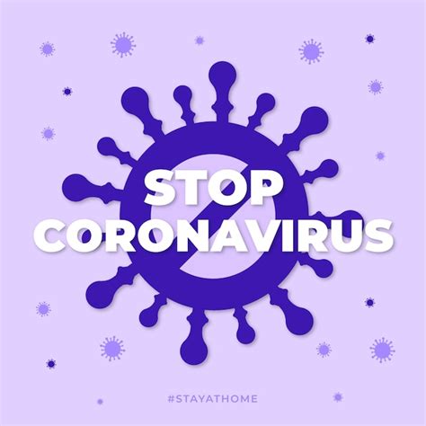 Pare O Conceito De Coronavírus Vetor Grátis