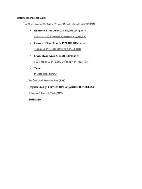 List Of Materials Specifications Epc Proposal Letter Pdf Home