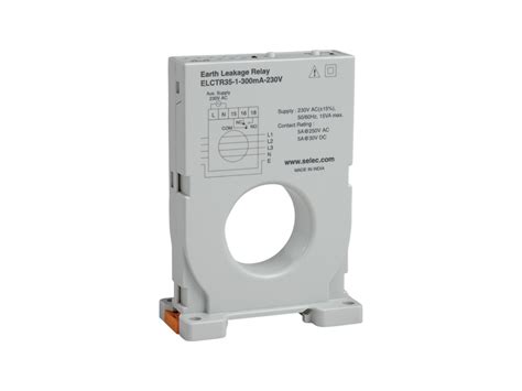 Earth Leakage Relay With Inbuilt Cbct Selec