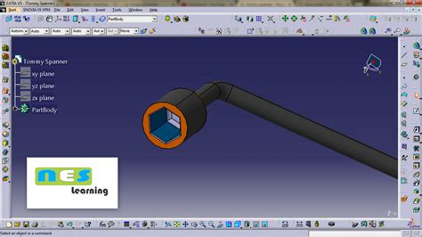 Catia V5v6 Tutorial Tommy Spanner Grabcad Tutorials