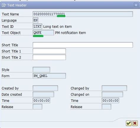 Solved Is There Any Table To Find The Notification Item L SAP Community