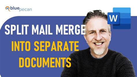 How To Split Mail Merge Into Separate Documents In Microsoft Word Evangelina R