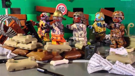Лего зомби Лего кастом Стадо зомби для долины смерти часть 2 Youtube