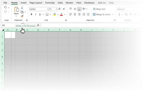 How To Turn Excel Cells Into Squares