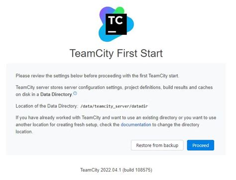 How Do I Install Teamcity Server Using Docker Compose Devops In The