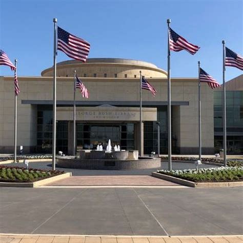 George H W Bush Presidential Library And Museum Plans To Open Soon