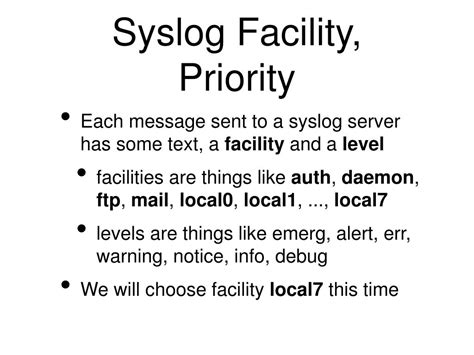 PPT NOC TOOLS Syslog PowerPoint Presentation Free Download ID