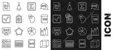 Set Line Function Mathematical Symbol Graph Schedule Chart Diagram