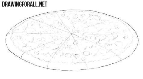 20 Easy Pizza Drawing Ideas How To Draw A Pizza
