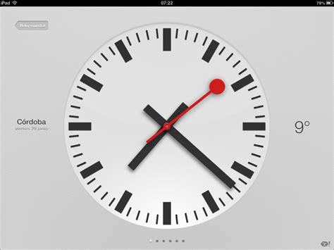IOS Clock Face A Rip Off Says Swiss Federal Train Operator