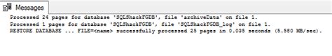 Database Filegroups And Piecemeal Restores In Sql Server