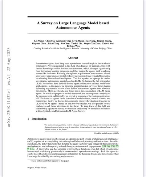 Martin Ciupa On Linkedin Title A Survey On Large Language Model Based