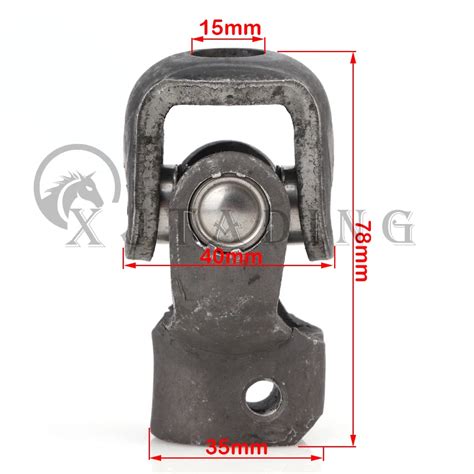D 인산염 범용 스티어링 볼 U 조인트 Atv Utv Go 골프 카트 버기 유틸리티 지형 차량 부품 30t 36t 14mm 15mm 오토바이 And Atv