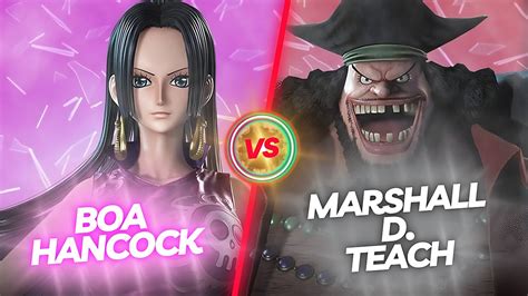 Boa Hancock Vs Marshall D Teach Battle 🔥 Jump Force Gameplay 🔥 Anime X