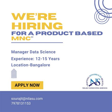 Hiring Datasciencemanager Artificialintelligence Machinelearning