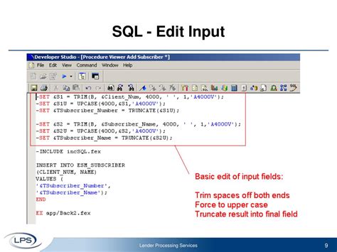 Ppt Database Updates Made Easy In Webfocus Using Sql And Html Painter