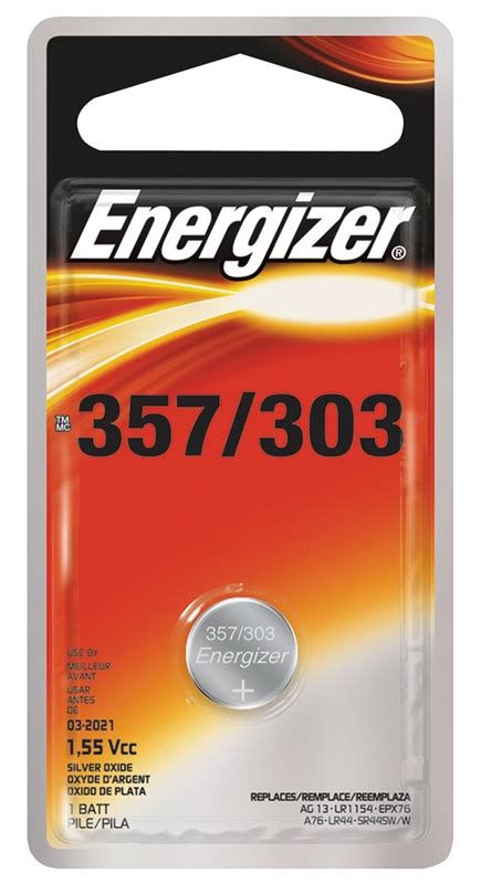 Energizer 357 Coin Cell Battery Coin And Button Batteries
