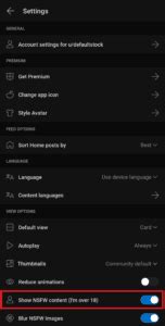 How To Turn On Or Off NSFW On Reddit TechCult How To Turn On Or Off NSFW On Reddit TechCult