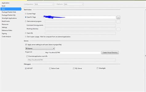 C Application Cant Find Local Iis Server Stack Overflow