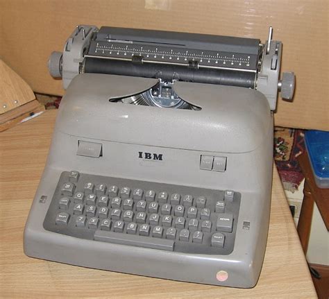 1958 IBM Model B On The Typewriter Database