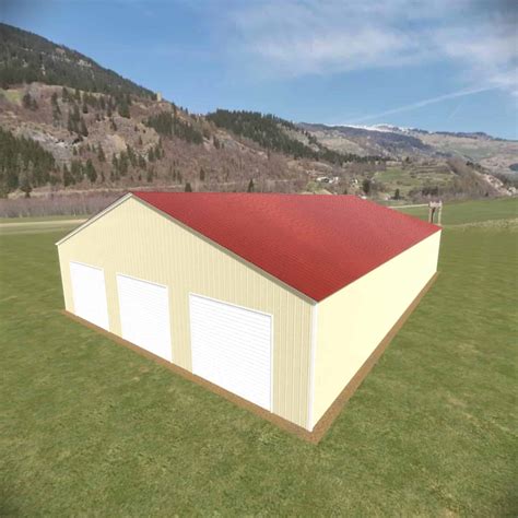 40x60 Metal Building Alans Factory Outlet