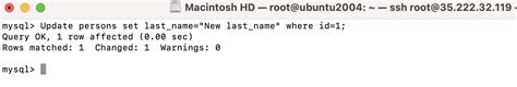 How To Use Mysql From The Command Line On Ubuntu Server 2004 Devtutorial