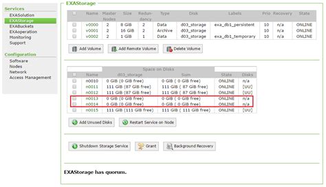 Add New Node To Database Instance On Premise Exasol Db Documentation