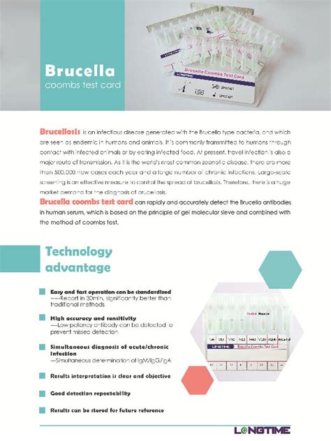 Brucella Veterinary Test Brucellosis Anribody Rapid Test Bovine Sheep Brucella Ab Test Kit For