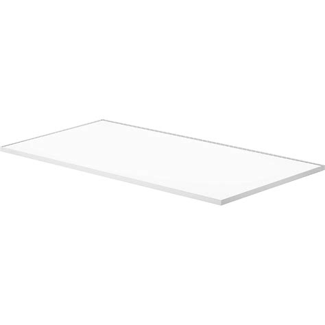 60x20x08cm White Glass Shelf