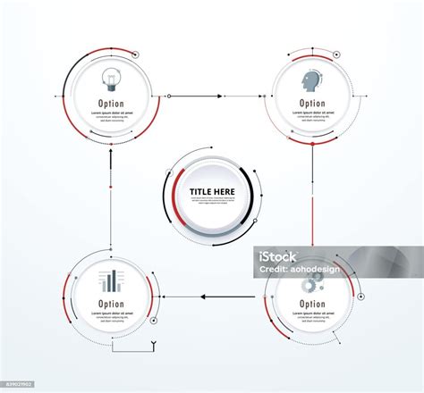 Infographic 다이어그램 템플릿 디자인 심플한 디자인입니다 아이콘 디자인을 포함 한다 벡터 일러스트 레이 션 거미에 대한 스톡 벡터 아트 및 기타 이미지 Istock