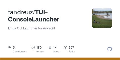 GitHub Fandreuz TUI ConsoleLauncher Linux CLI Launcher For Android