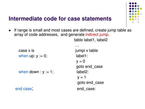 Ppt Intermediate Code Generation Powerpoint Presentation Free Download Id 4053986