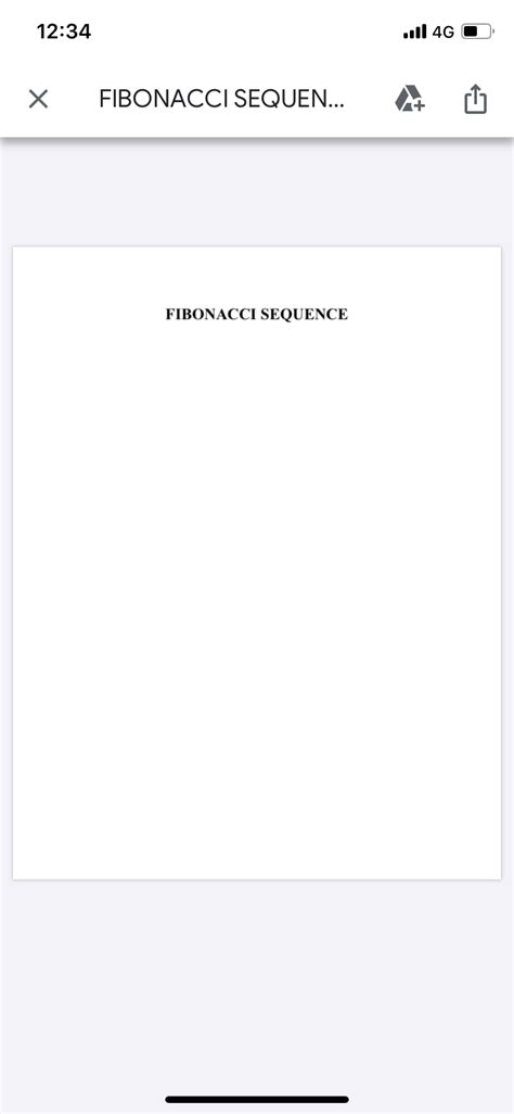 Properties Of Fibonacci Sequence Teachershelpteachers