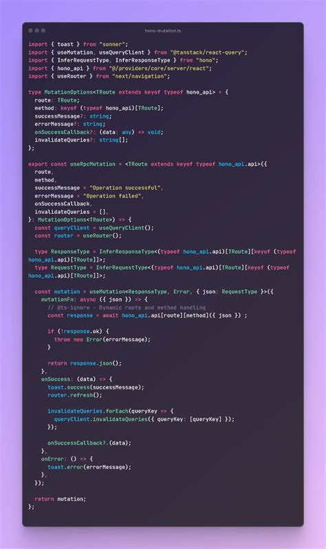 Mike Odnis On Linkedin Reactquery Nextjs Webdevelopment Codesharing Developertips