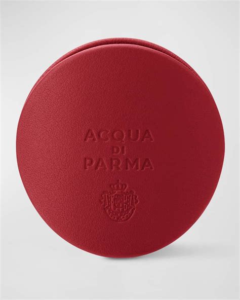 Acqua di Parma Red Leather Car Diffuser | Neiman Marcus