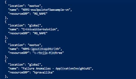 Automation Get A List Of Azure Subscription Resource Groups Resources And Status Stack