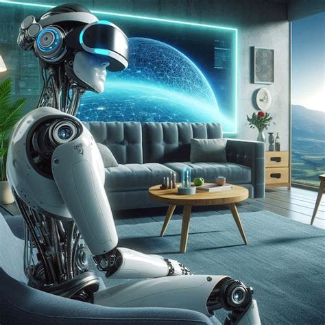 The Role Of Cybernetics In Shaping The Future Of Robotics Premium Ai Generated Image