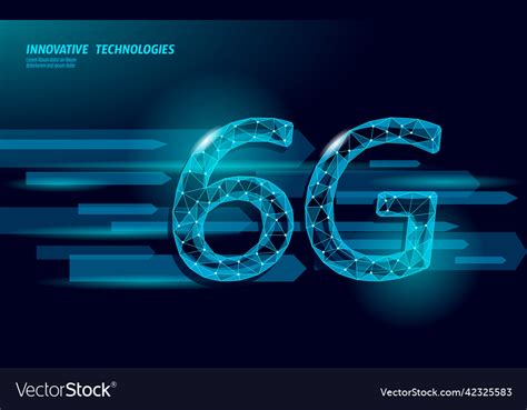 5g New Wireless Internet Wifi Connection Big Data Vector Image