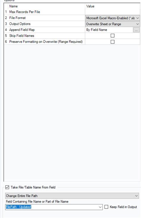 Output Table To Multiple Excel Files Not Function Alteryx Community