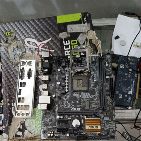 Jual Mainboard Asus H M Ddr Socket Shopee Indonesia