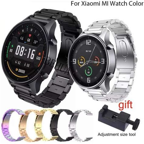 Jual Strap Tali Jam Tangan Besi Stainless Steel Smartwatch Mi Watch
