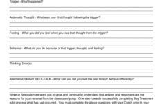 Thinking Errors Worksheet Printable Worksheets