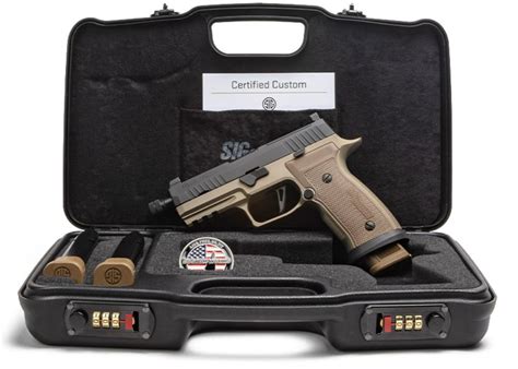 Sig Sauer P320 Axg Combat Custom Works 9mm 21 1 Pistol