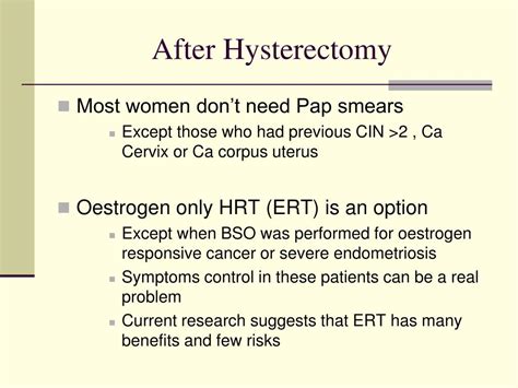 Ppt Hysterectomy Powerpoint Presentation Free Download Id6879420