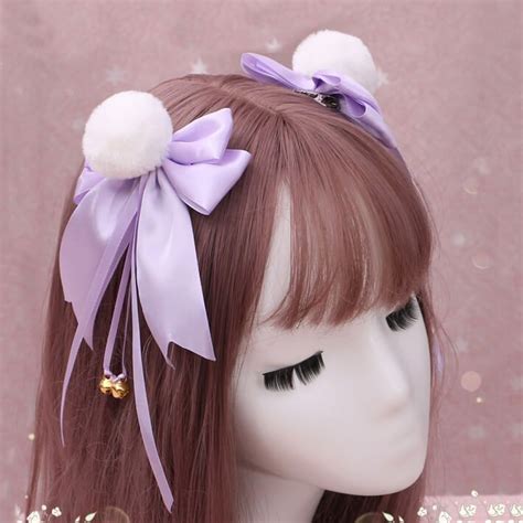 Kawaii Bow Headband Hair Clip Se21687 Hair Accessories Hair