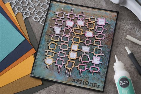 Sizzix Thinlits 1pk Die Set Waffles By Seth Apter