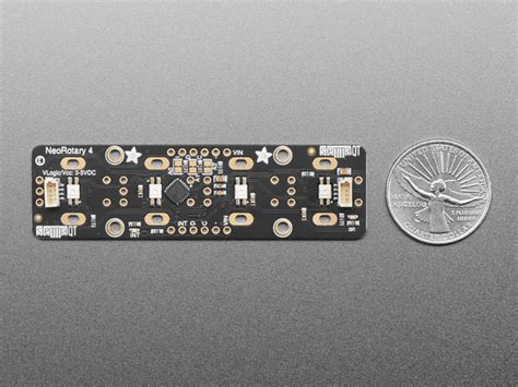 adafruit i2c quad rotary encoder breakout with neopixel [stemma qt qwiic] id 5752 adafruit