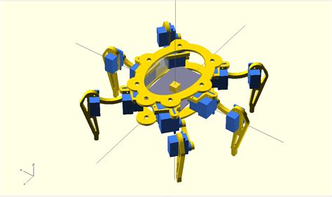 Repbug 3d Printed Hexapod Robotshop Community