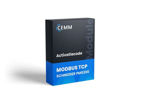 Activatiecode CEMM 3 0 Software Module Modbus TCP Schneider PM5300 Cedel Webshop